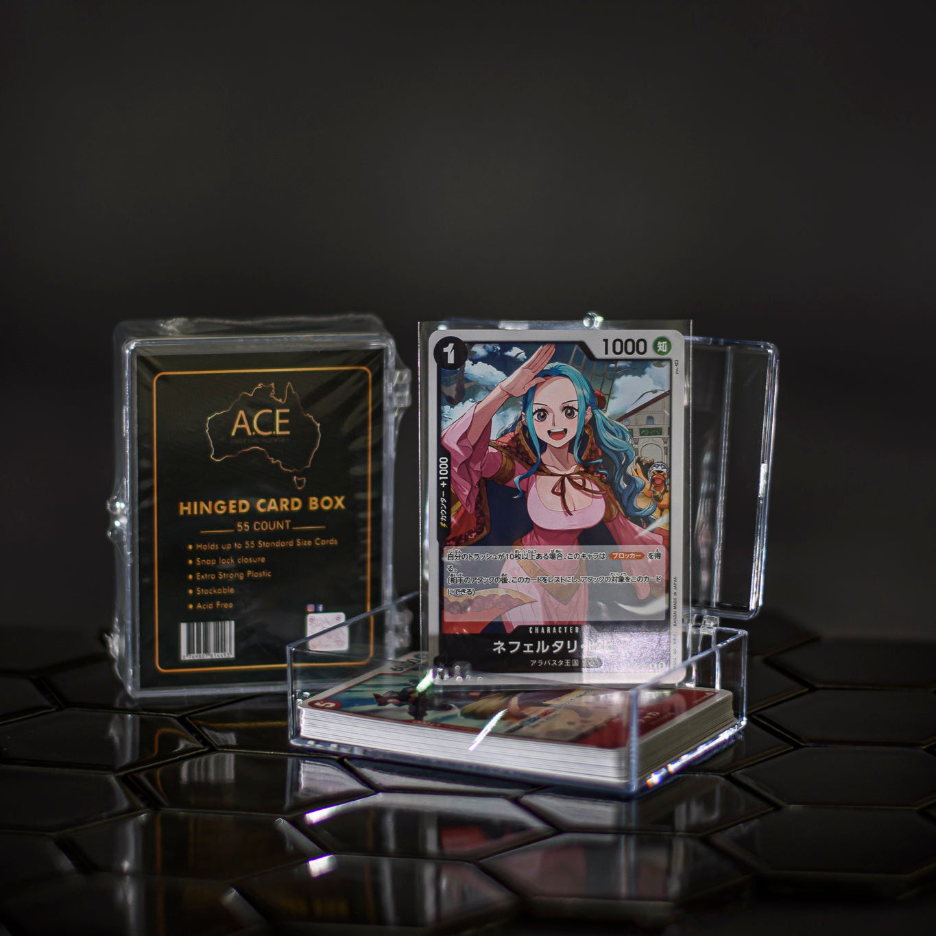 55 Count Card Hinged Storage Box – Aussie Card Essentials