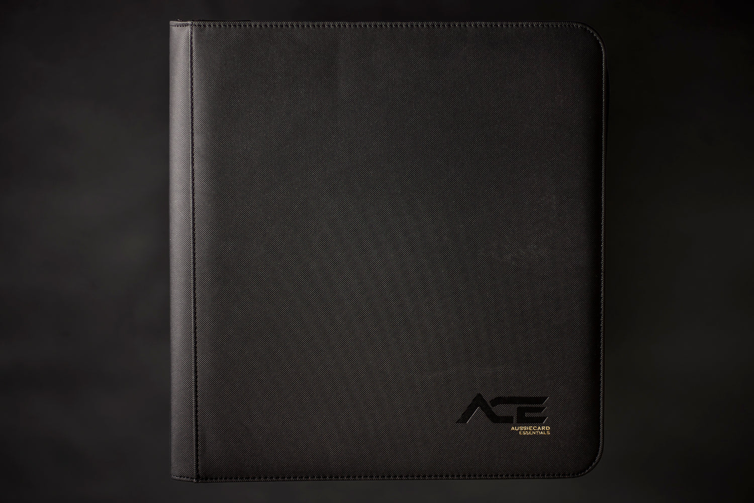 12 Pocket Zip Trading Card Binder - Black – Aussie Card Essentials