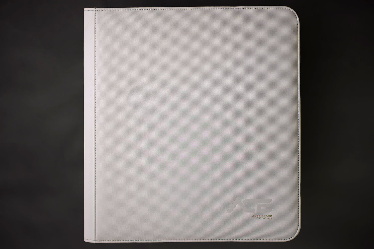 12 Pocket Zip Trading Card Binder - White – Aussie Card Essentials